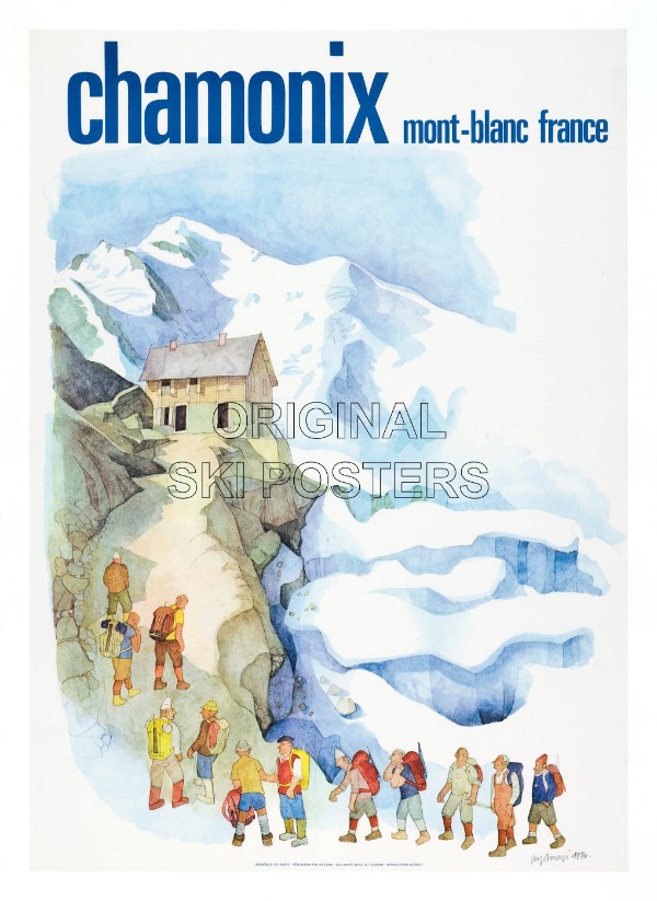 Chamonix Mont Blanc – Original Ski Posters.com