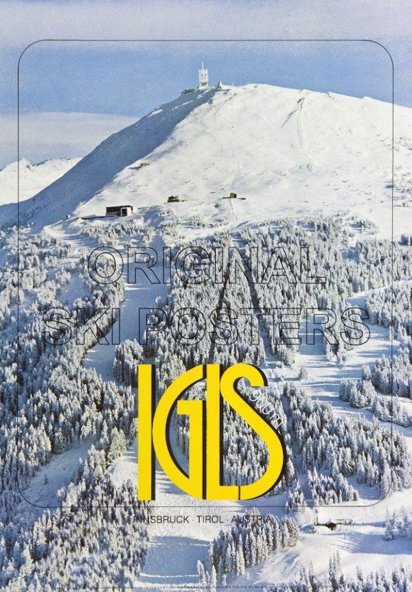 Igls – Original Ski Posters.com