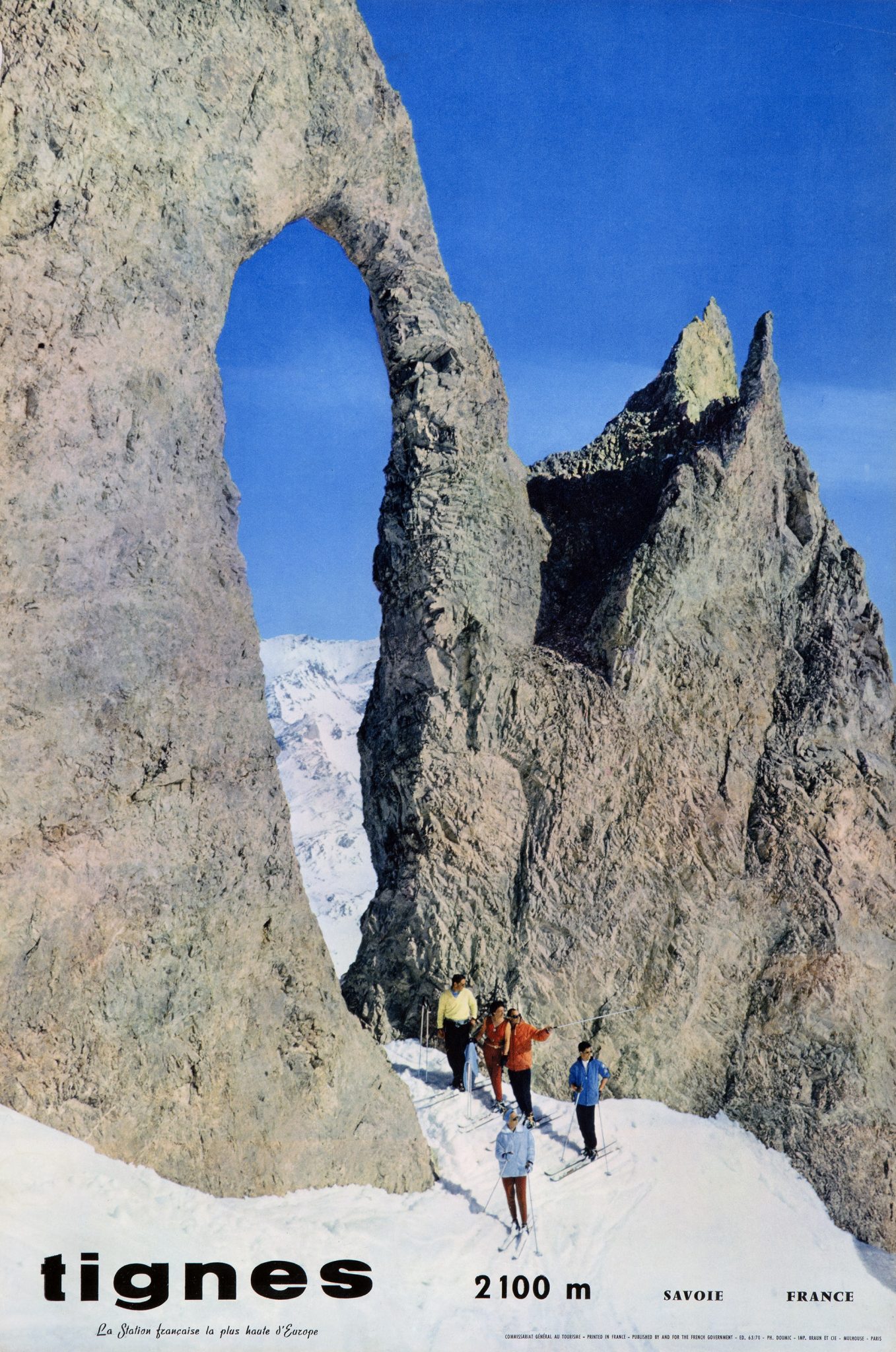 Tignes – Original Ski Posters.com