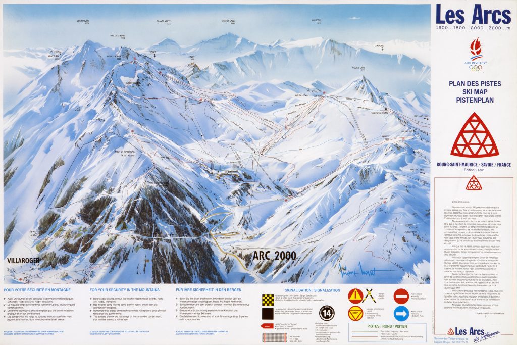Les Arcs – Original Ski Posters.com